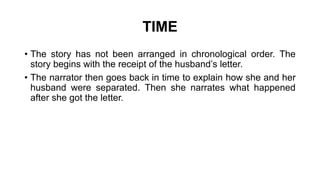 The letter is an English story which is very interesting | PPT