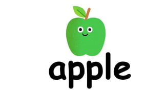 Things That Start With the Letter A: Animated slideshow | PPTX
