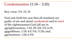 The Letter of Romans a short explanation.ppt
