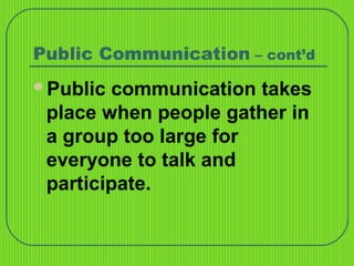 The levels of communication | PPT