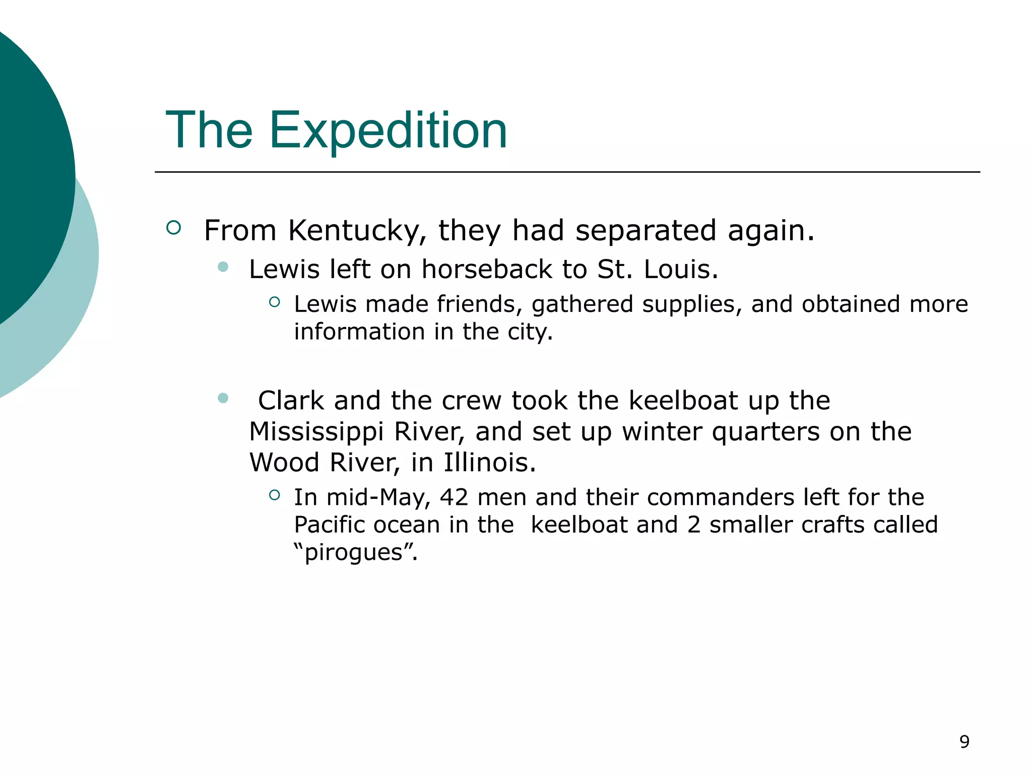 The Lewis and Clark Expedition | PPT