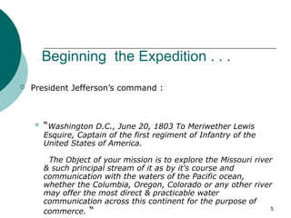 The Lewis and Clark Expedition | PPT