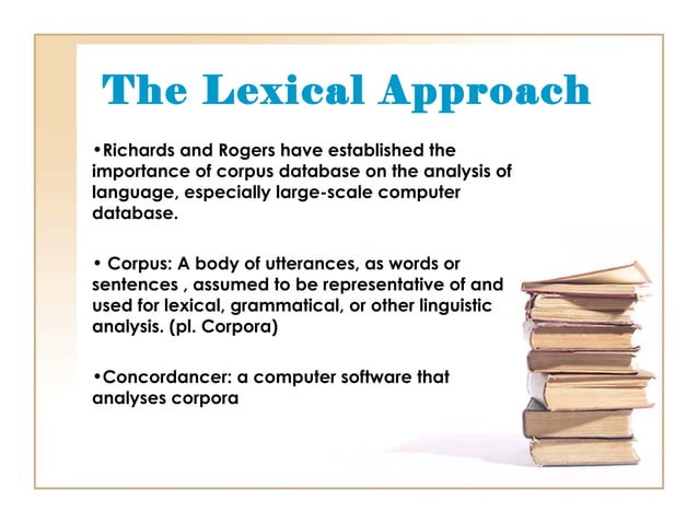 The lexical approach | PPT