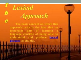 The Lexical Approach | PPT