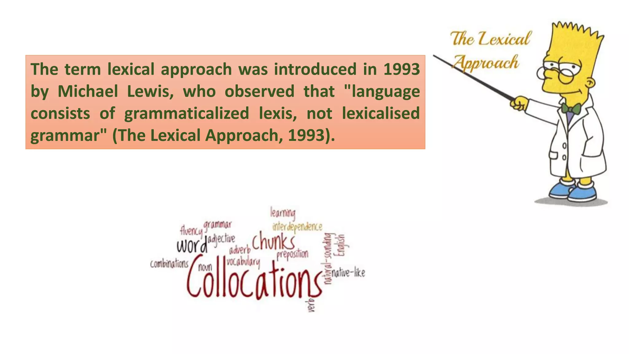 The lexical approach | PPTX