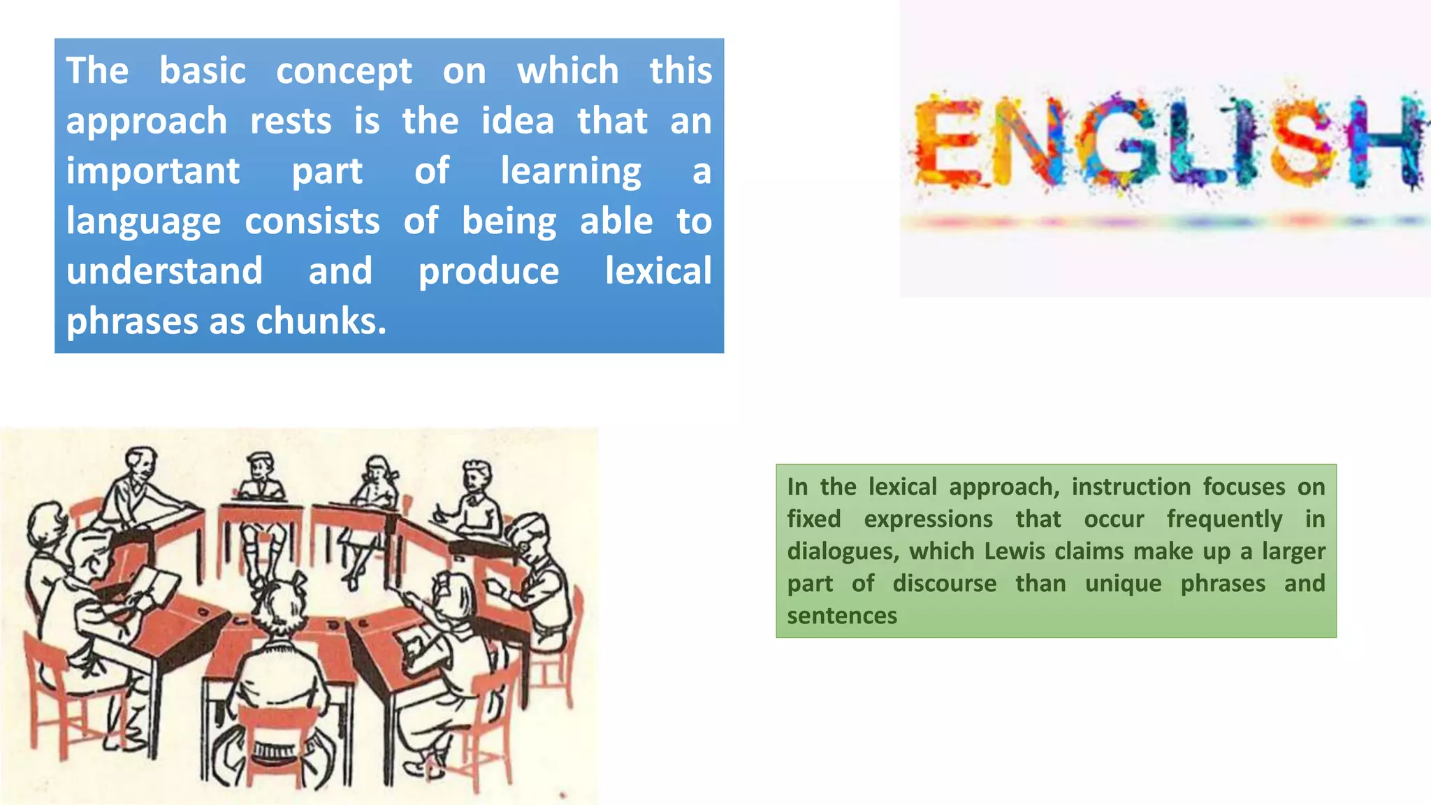 The lexical approach | PPTX