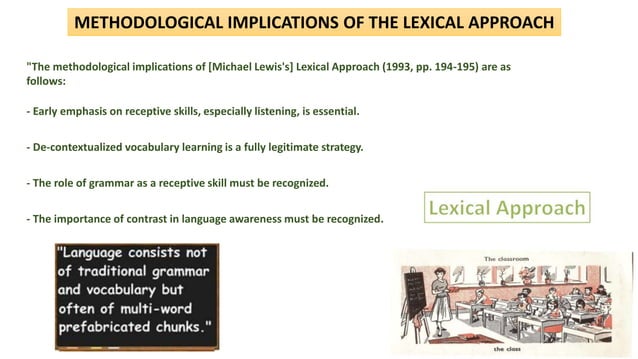 The lexical approach | PPT