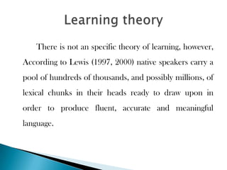 The lexical approach.ppt