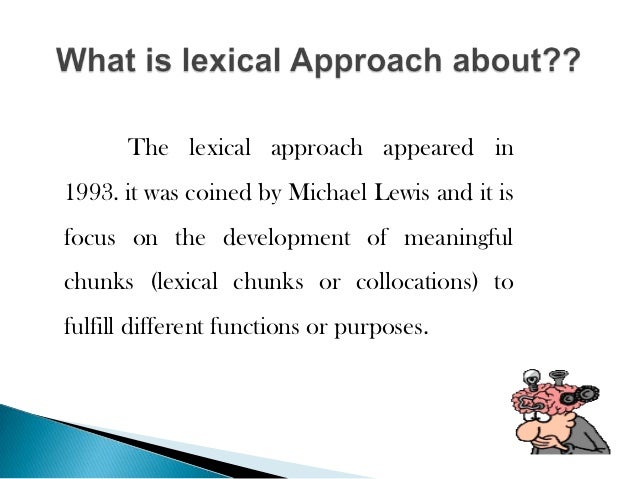 The lexical approach.ppt