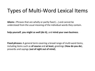 The Lexical Approach | PPT