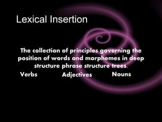 The lexicon | PPTX