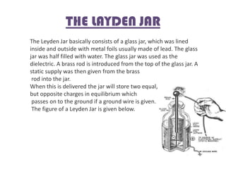 The leyden jar | PPT