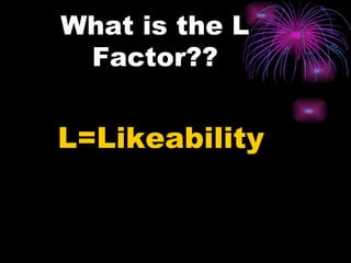 The l factor | PPT