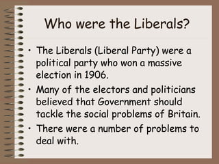 The Liberal Reform Movement | PPT | Government Support and Welfare ...