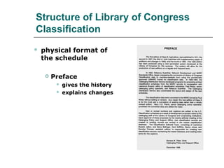 The Library of Congress Classification | PPT