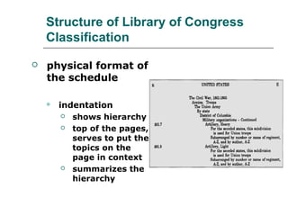 The Library of Congress Classification | PPT