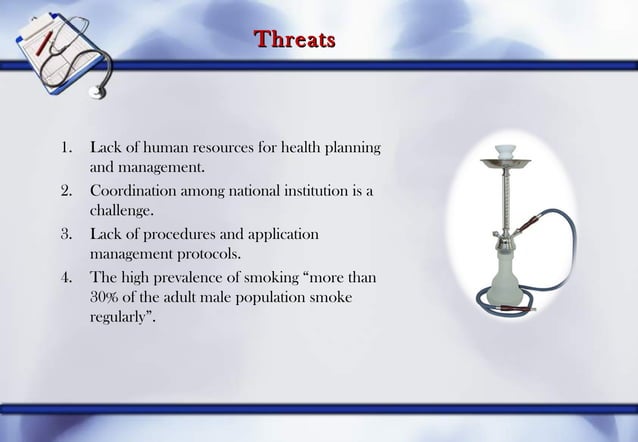 An Overview and a SWOT Analysis of The Libyan National Health System | PPT | Infectious Diseases ...