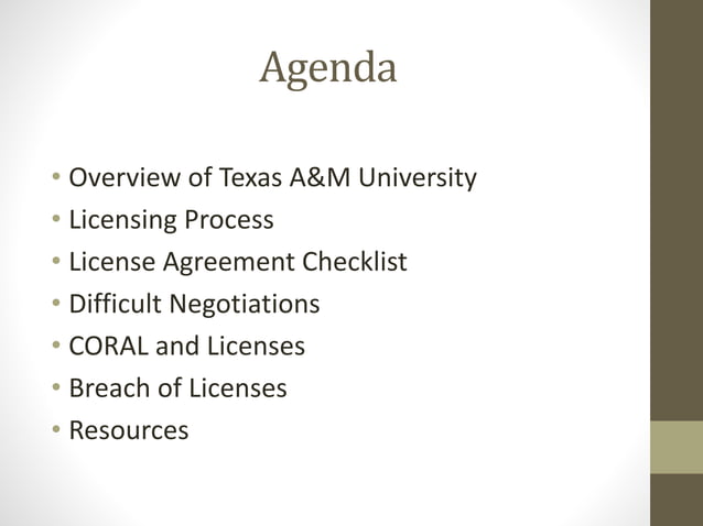 The licensing lifecycle: from negotiation to compliance | PPT