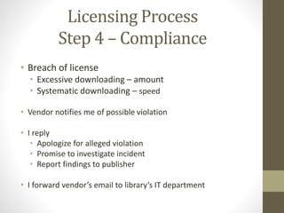 The licensing lifecycle: from negotiation to compliance | PPTX | Email ...