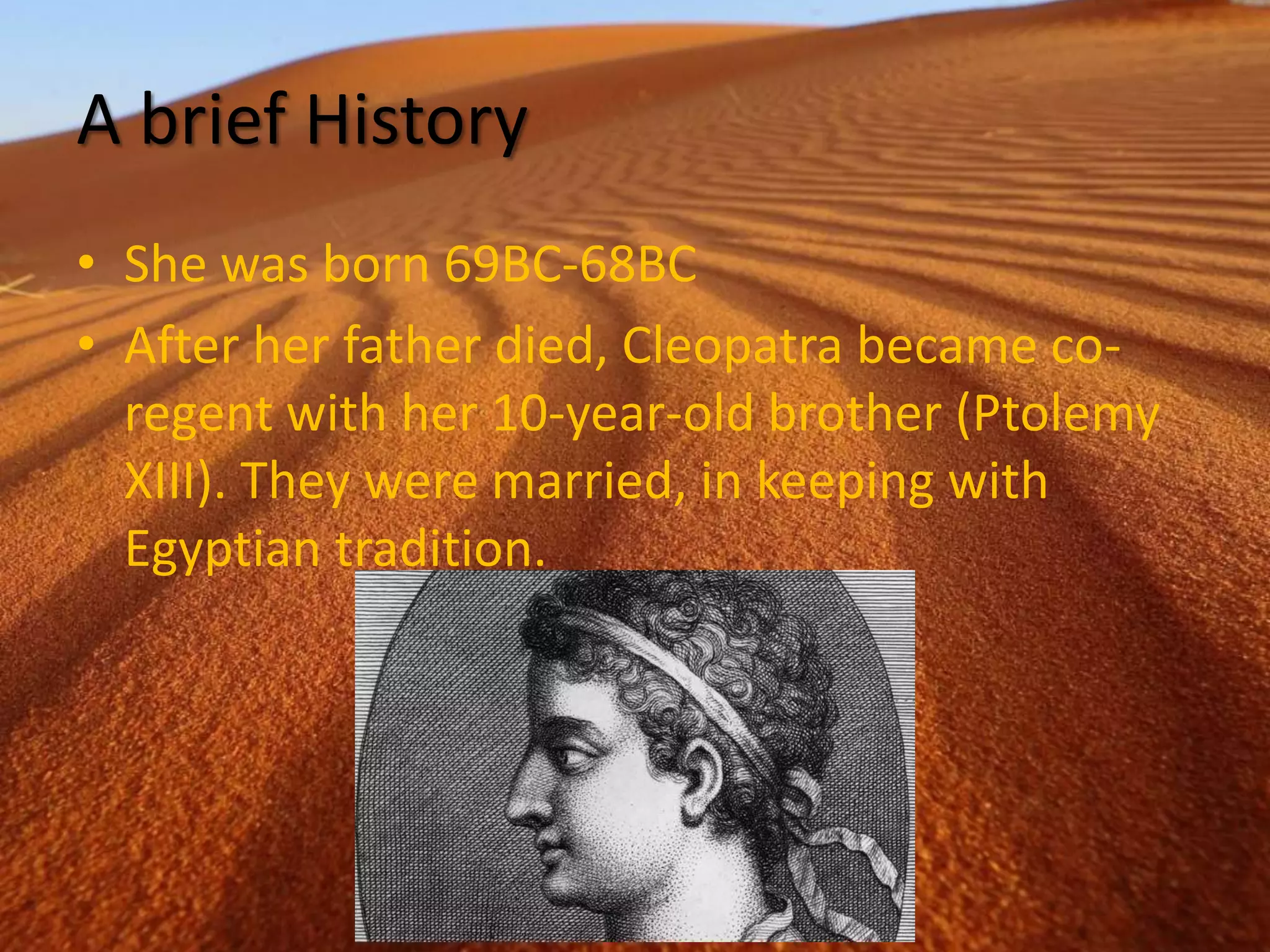 The life and death of cleopatra | PPT