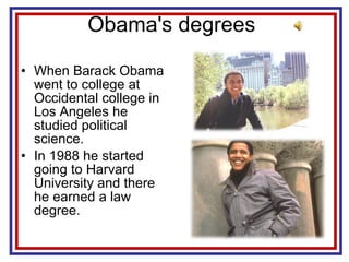 The Life And Times Of Barack Obama Copia | PPT