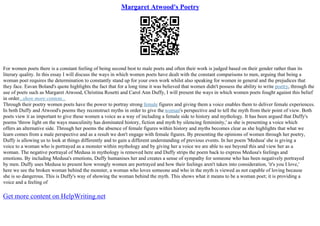 The Life And Works Of Margaret Atwood | PDF