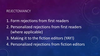 The lifecycle of a short story | PPT