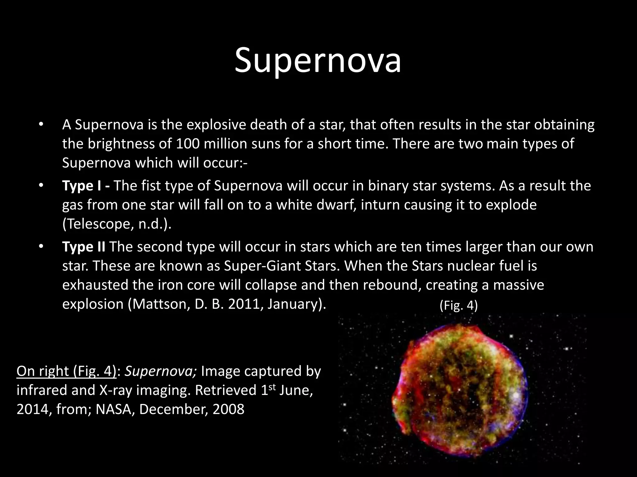 The Life Cycle of a Star | PPTX