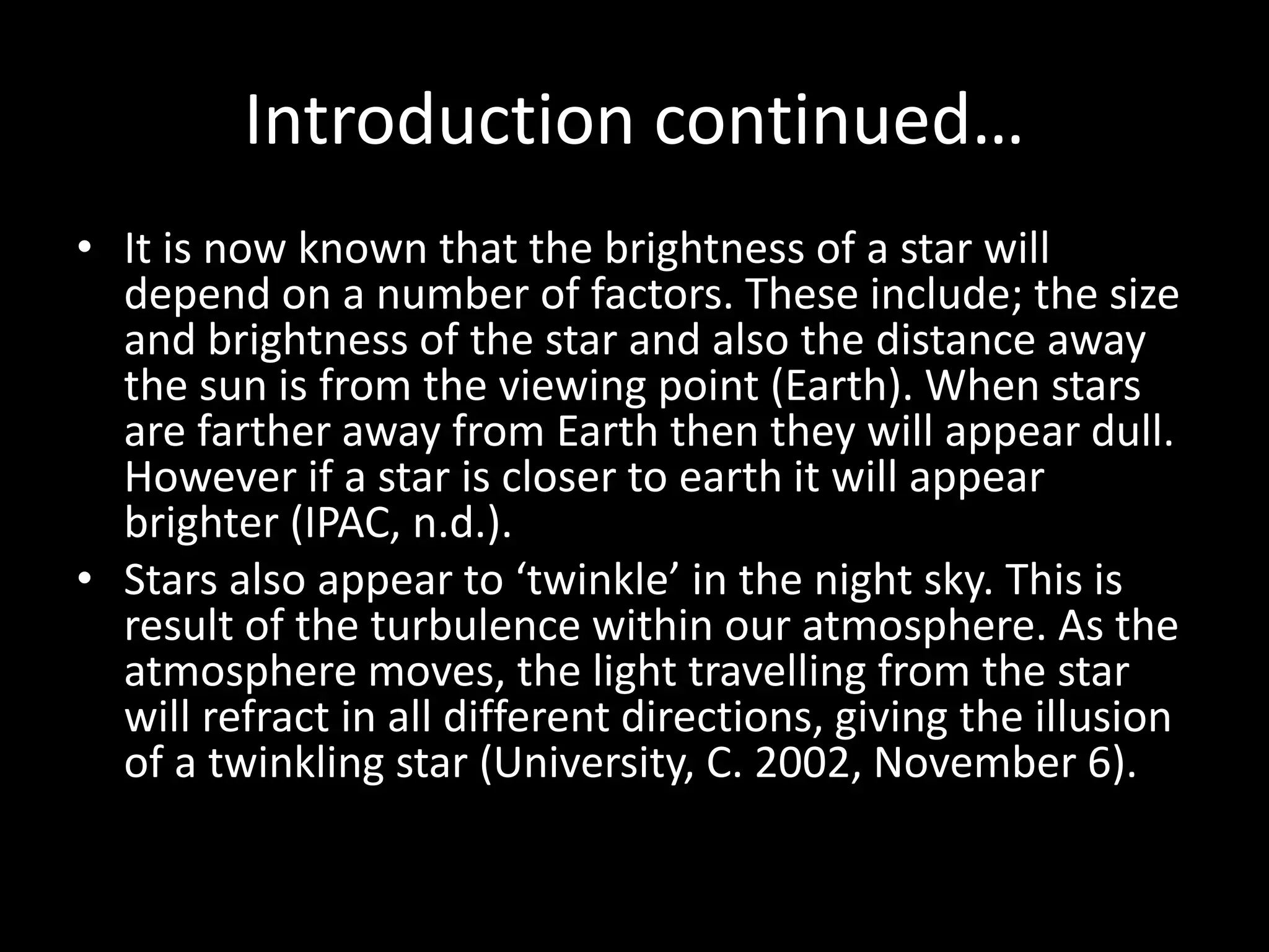 The Life Cycle of a Star | PPTX
