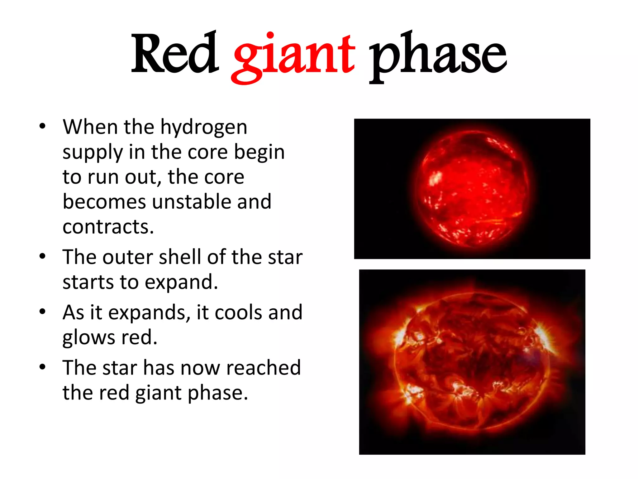 The life cycle of a star | PPTX
