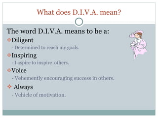 The Life Of A Diva | PPT
