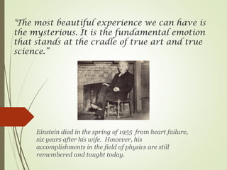 The life of albert einstein ppt | PPT