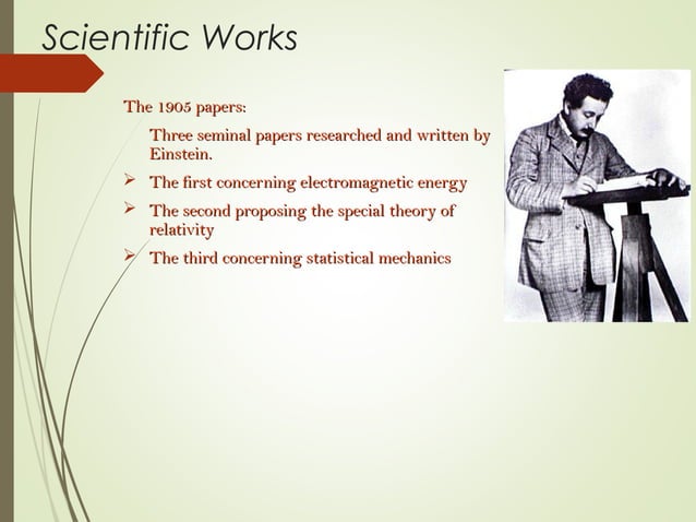 The life of albert einstein ppt | PPT