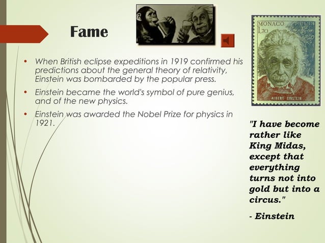 The life of albert einstein ppt | PPT
