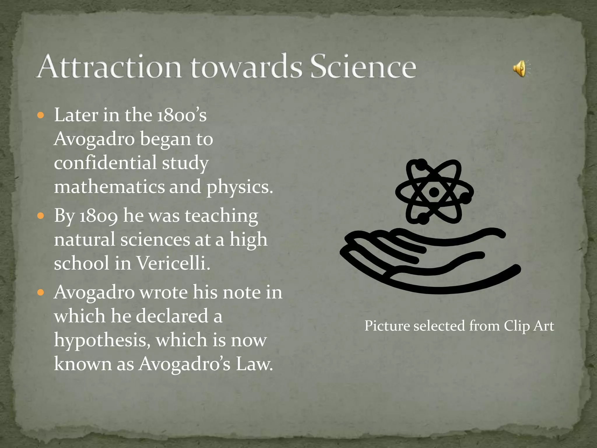 The life of amedeo avogadro[1] | PPTX