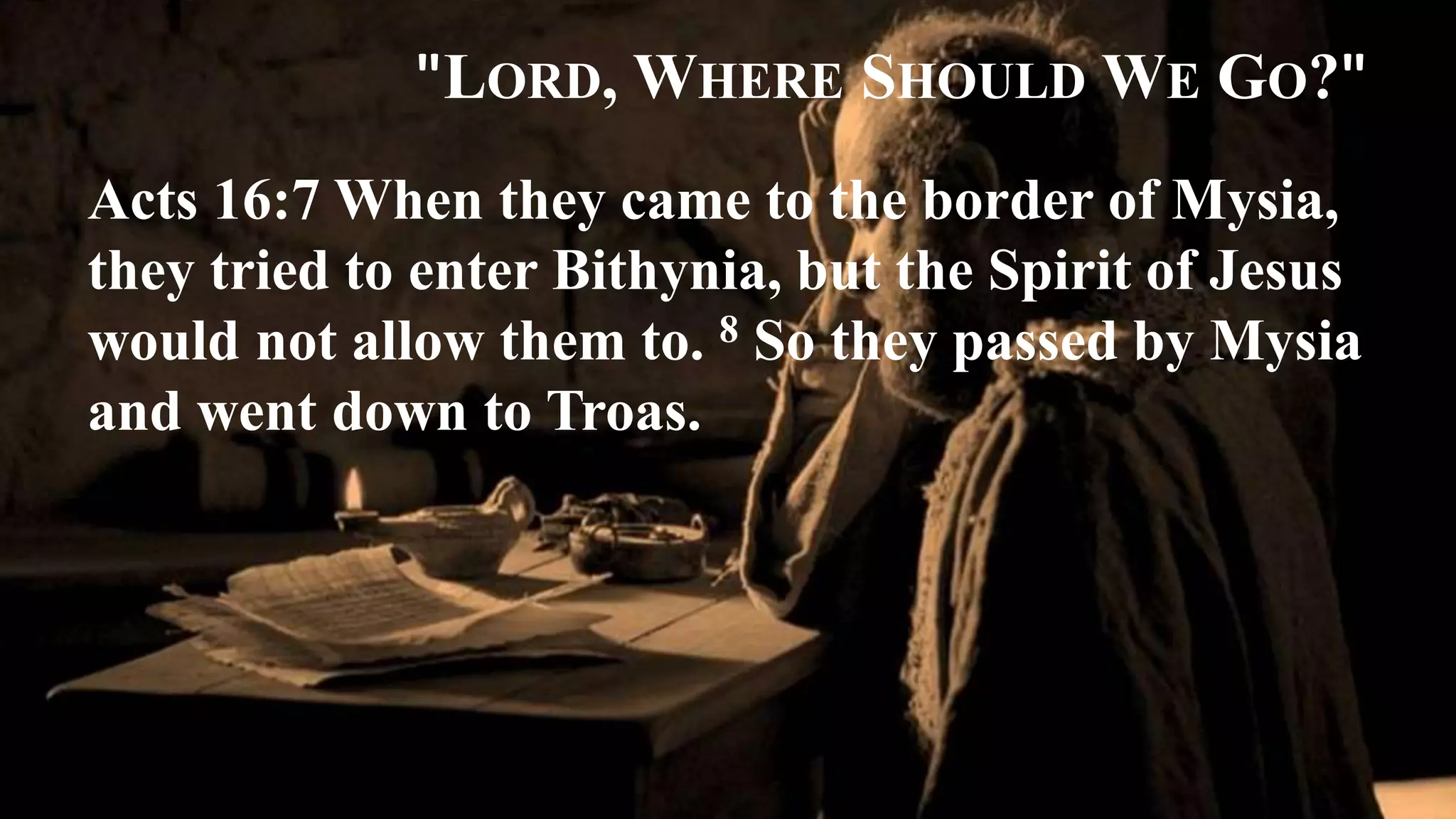 The Life and Ministry of the Apostle Paul, part 7: Paul's Second ...