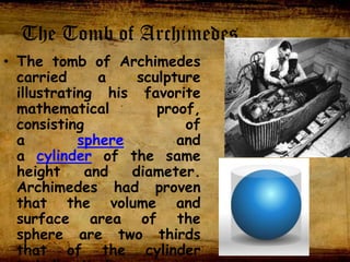 The life of archimedes and his inventions | PPTX