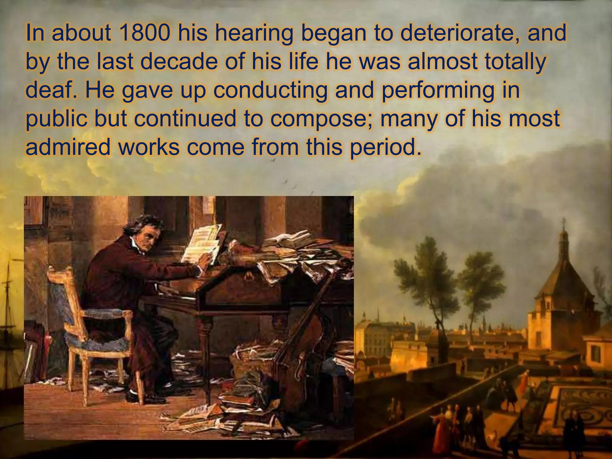 The life of beethoven | PPTX