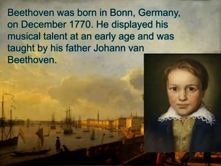 The life of beethoven | PPTX