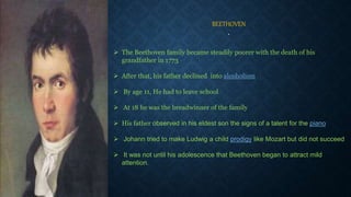 The life of Ludwig Van Beethoven | PPTX