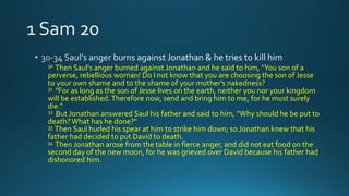 The life of david week 3 | PPTX