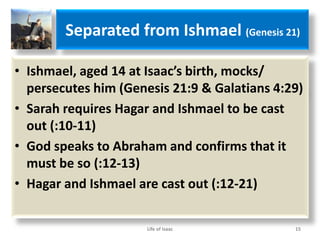 The life of isaac part 1 | PPTX