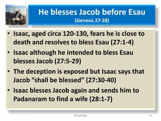 The life of isaac part 2 | PPTX