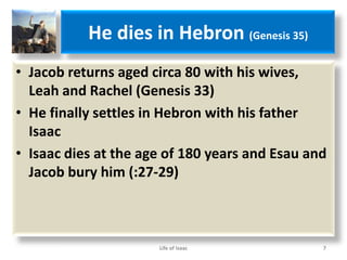 The life of isaac part 2 | PPTX