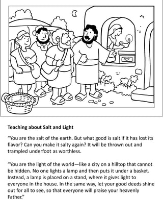 Coloring Pages Doing Good Deeds In Secret