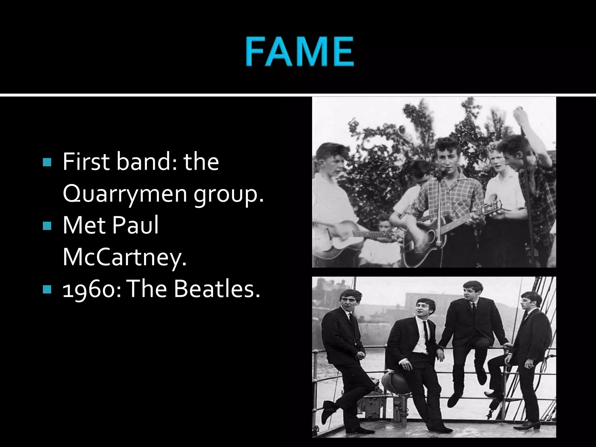 The life of john lennon | PPTX