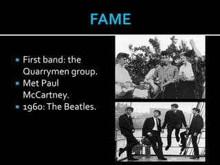 The life of john lennon | PPTX