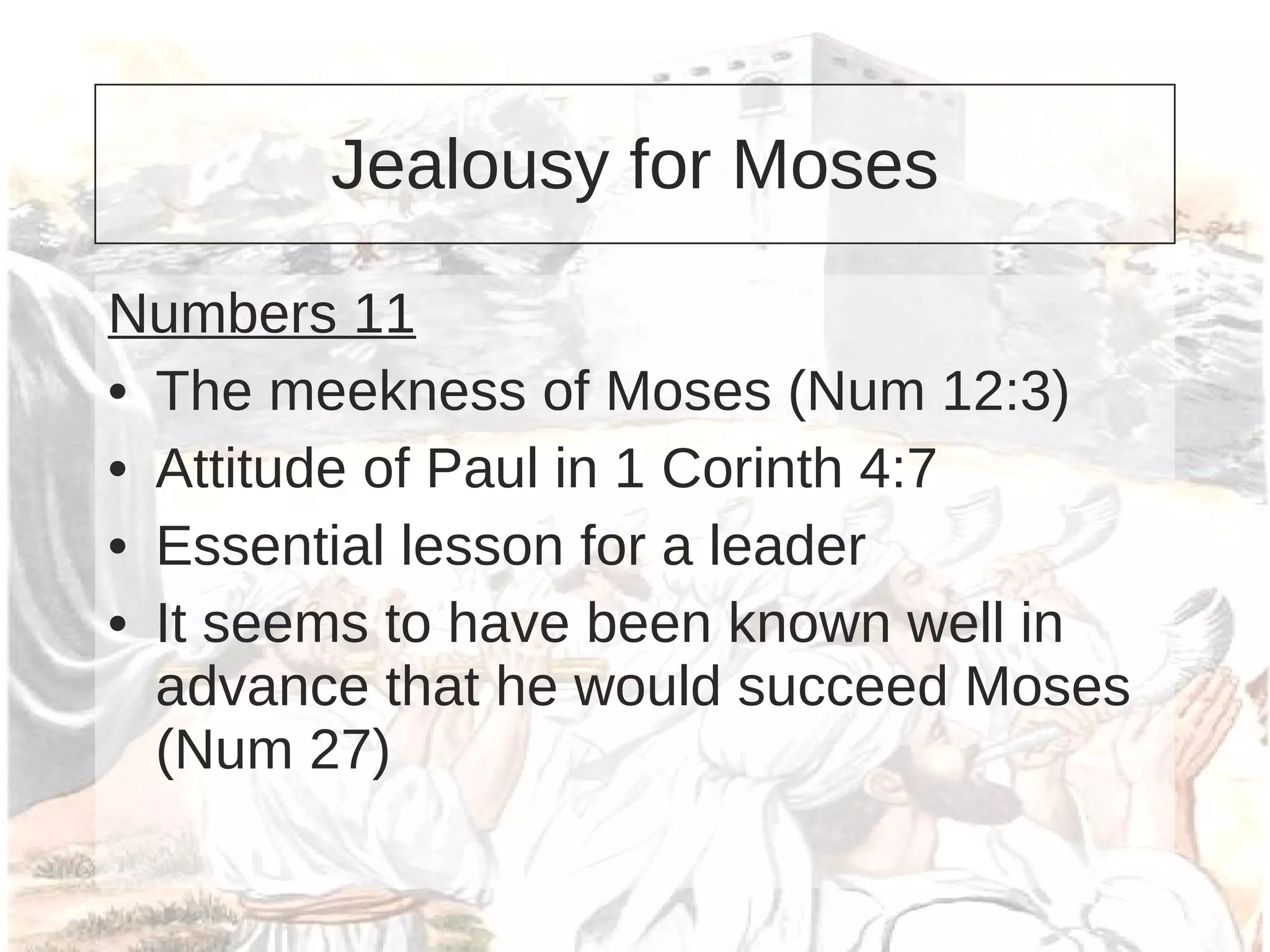 The life of joshua | PPT