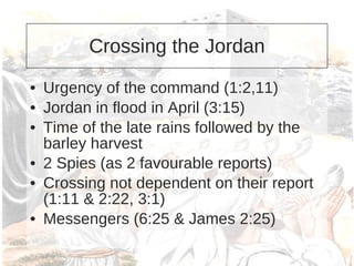 The life of joshua | PPT