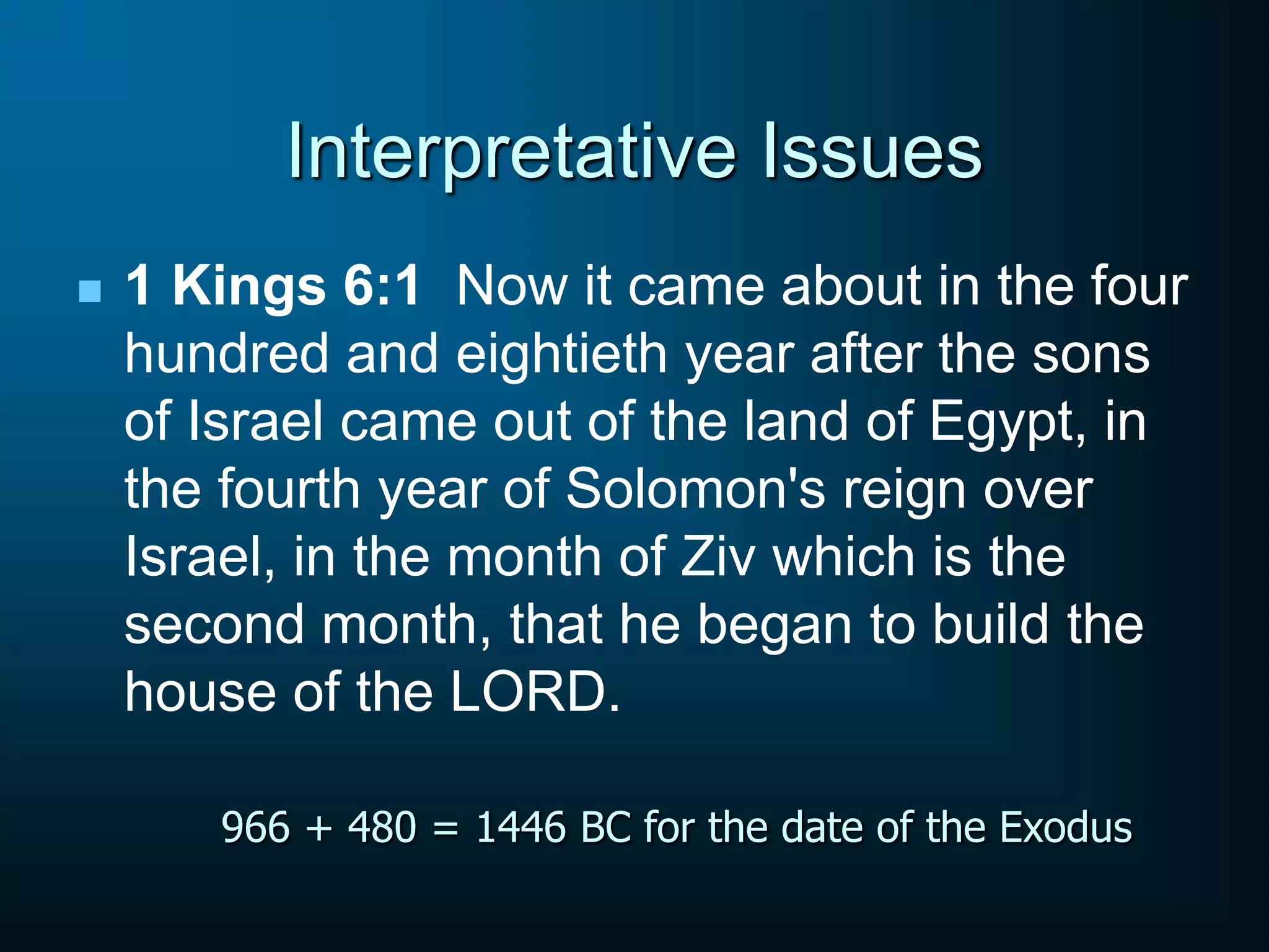 Old Testament Survey | PPTX